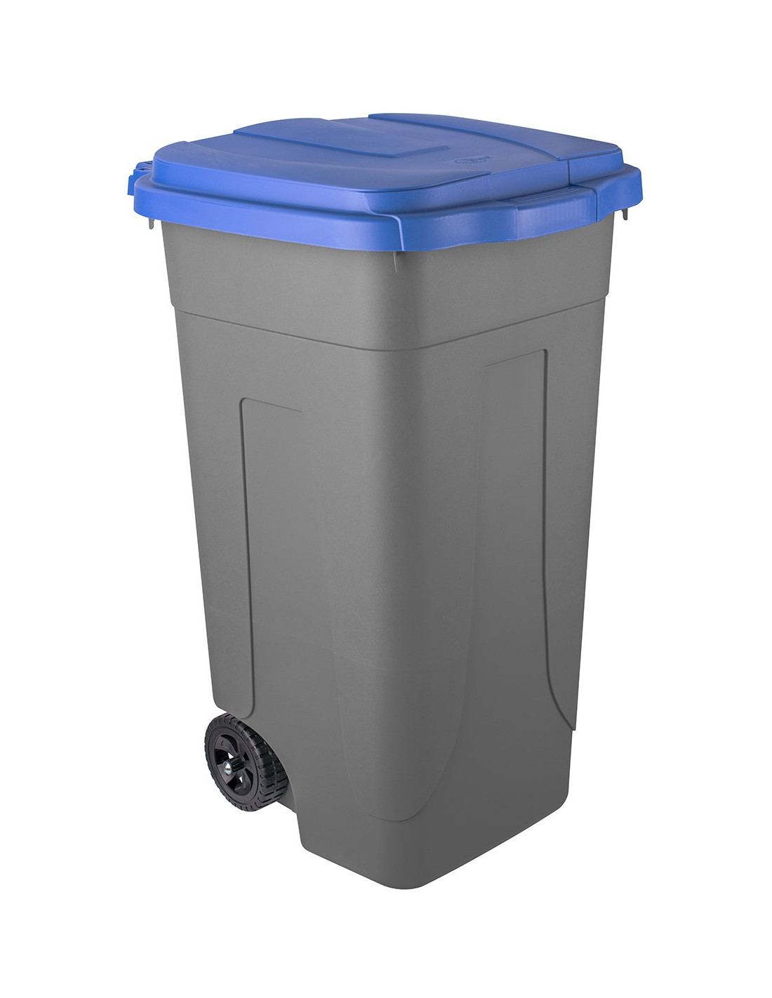 Bidone 80 litri monocolore con ruote per raccolta differenziata